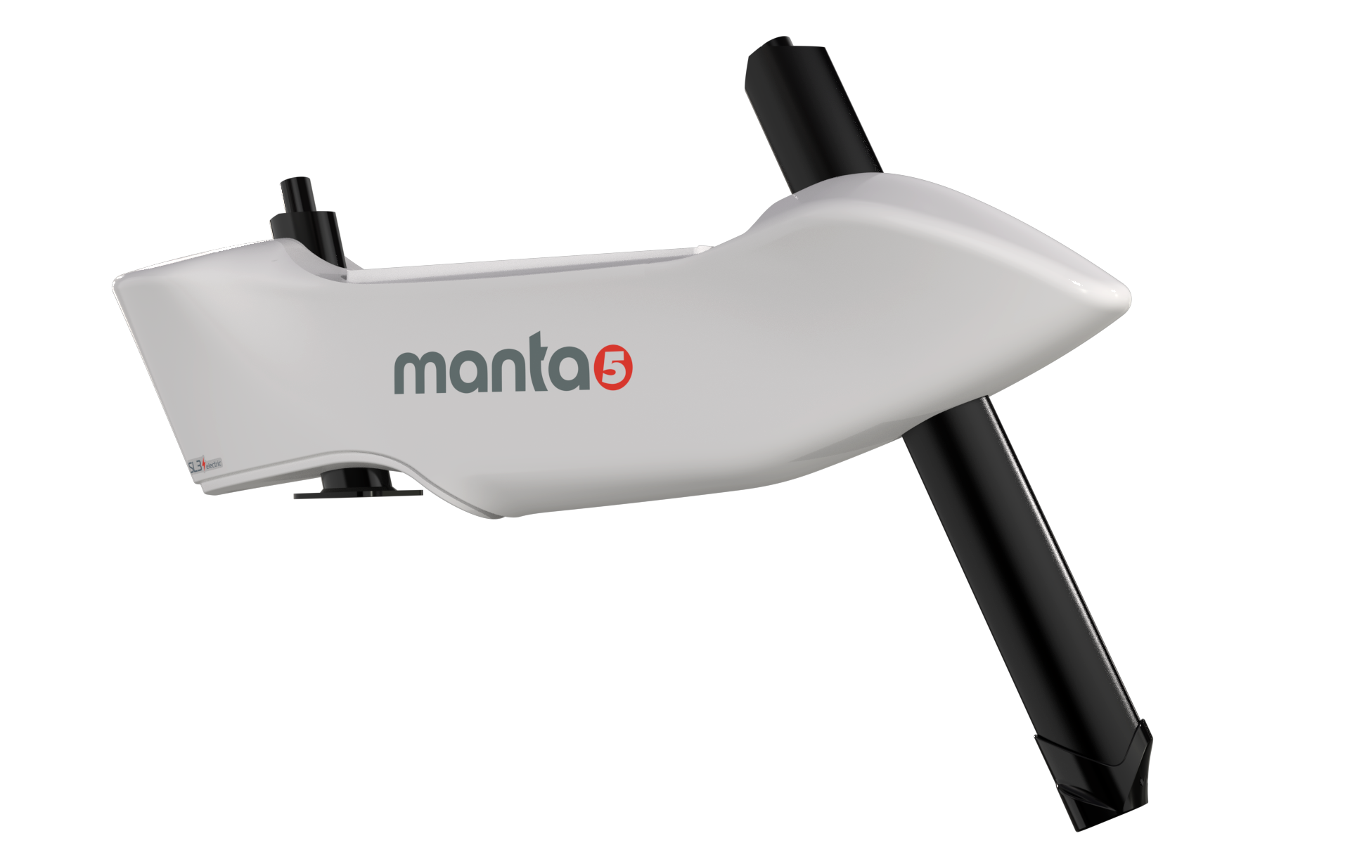 Spare, Composite Chassis Orca White, Packaged, SL3 – Manta5 Hydrofoil Bikes