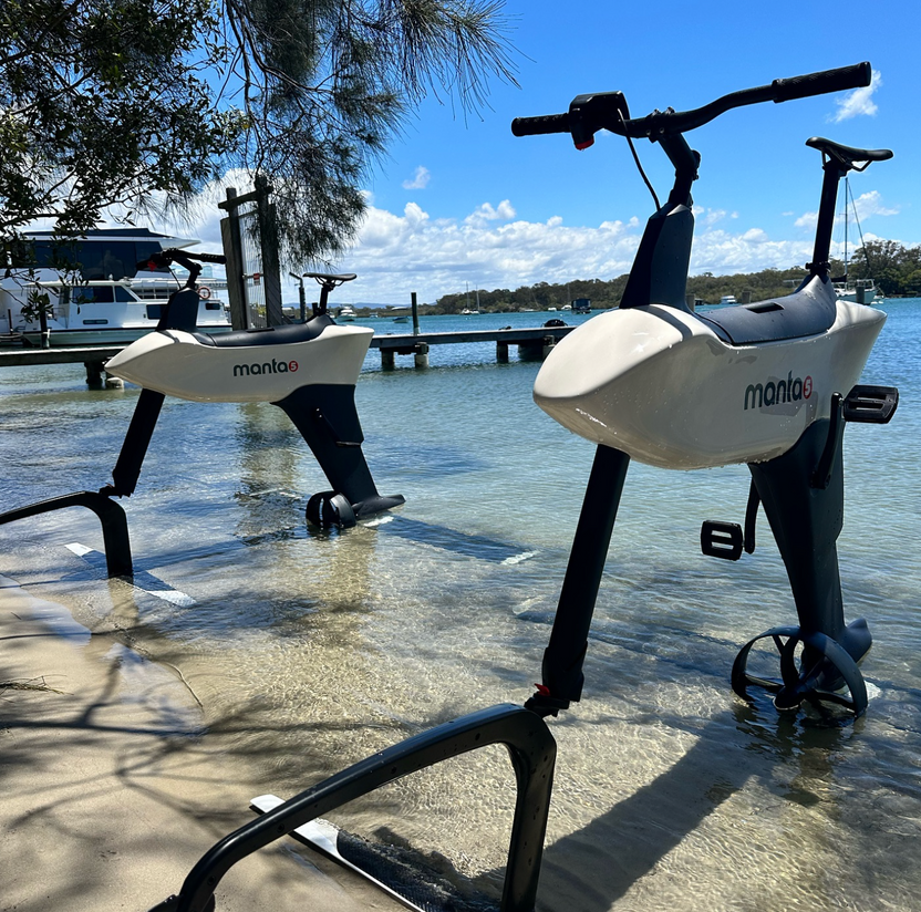 Manta5 Hydrofoil Bikes